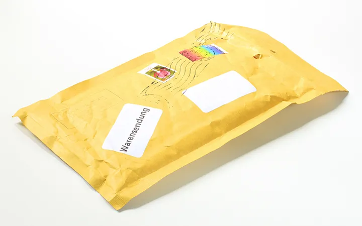 Warensendung der Deutschen Post| Labelprint24