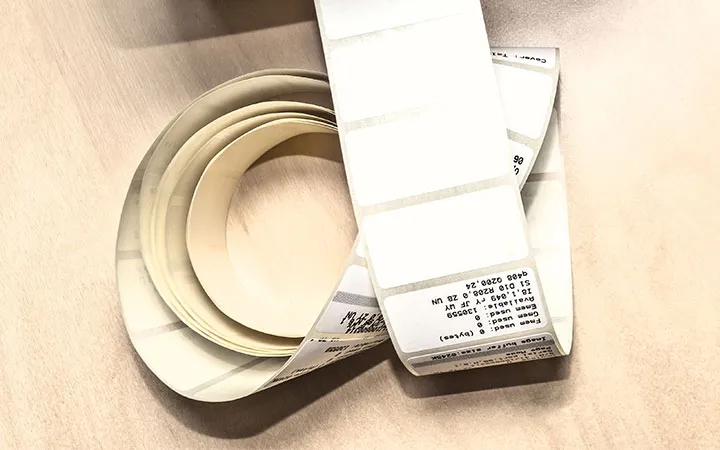 Blank Roll Labels – Unprinted, Customisable, Versatile