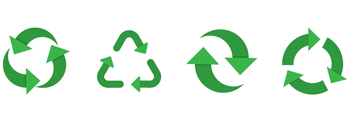 Recyclingsymbole und ihre Bedeutung im Überblick | Labelprint24