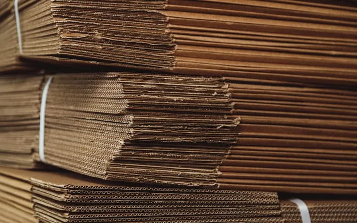 For corrugated board, an alternative approach can be taken